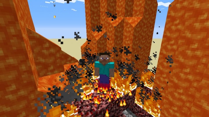 Elemental Attacks In One Command Minecraft! Minecraft Map
