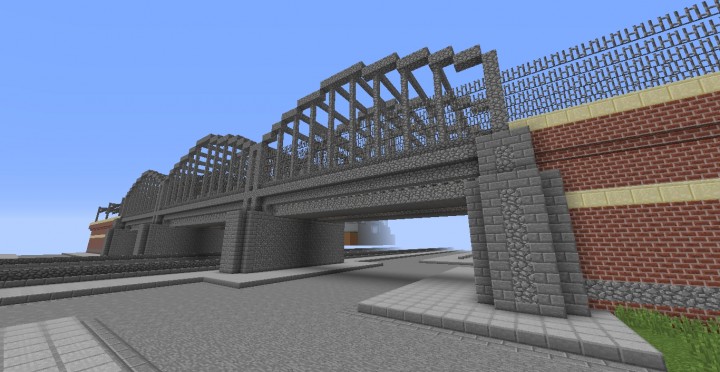 Railway Bridge Minecraft Map