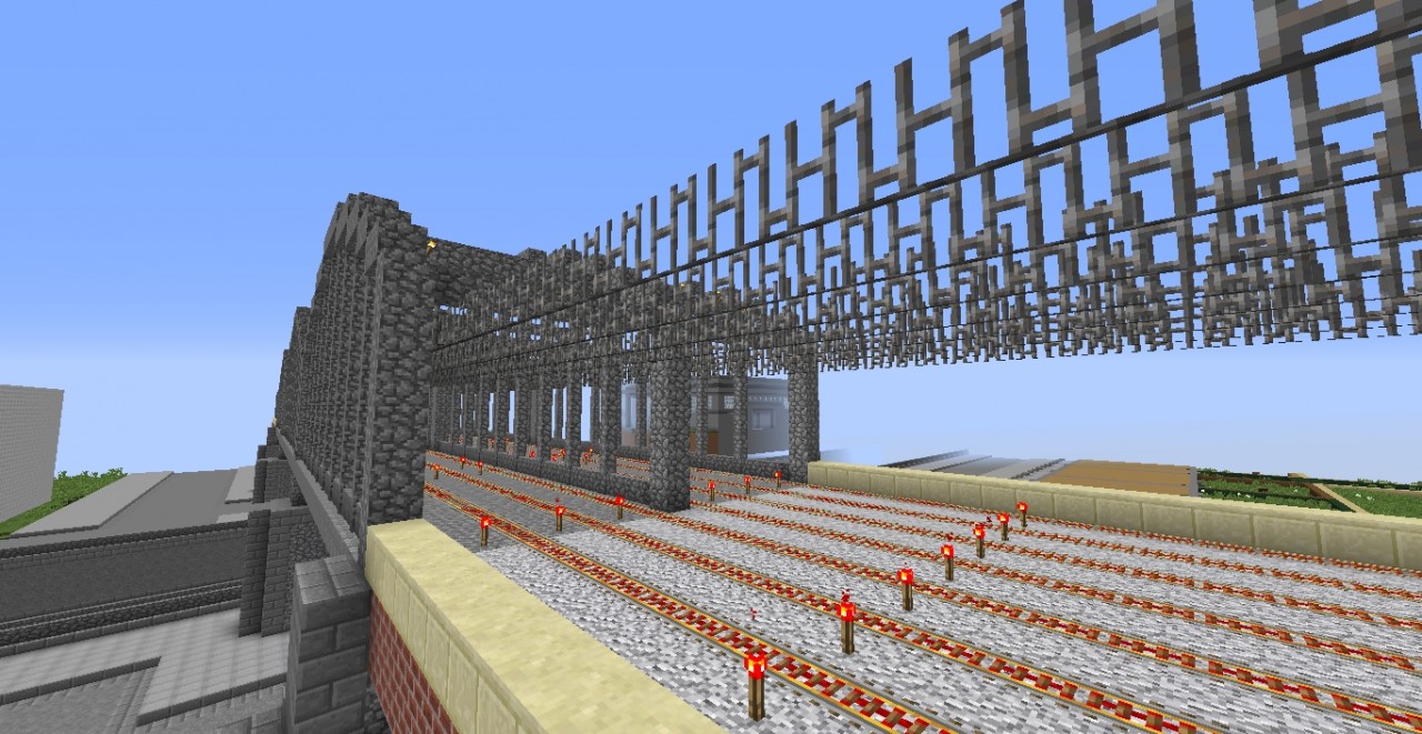 Railway Bridge Minecraft Map