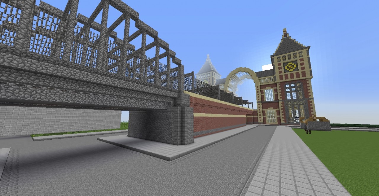 Railway Bridge Minecraft Map