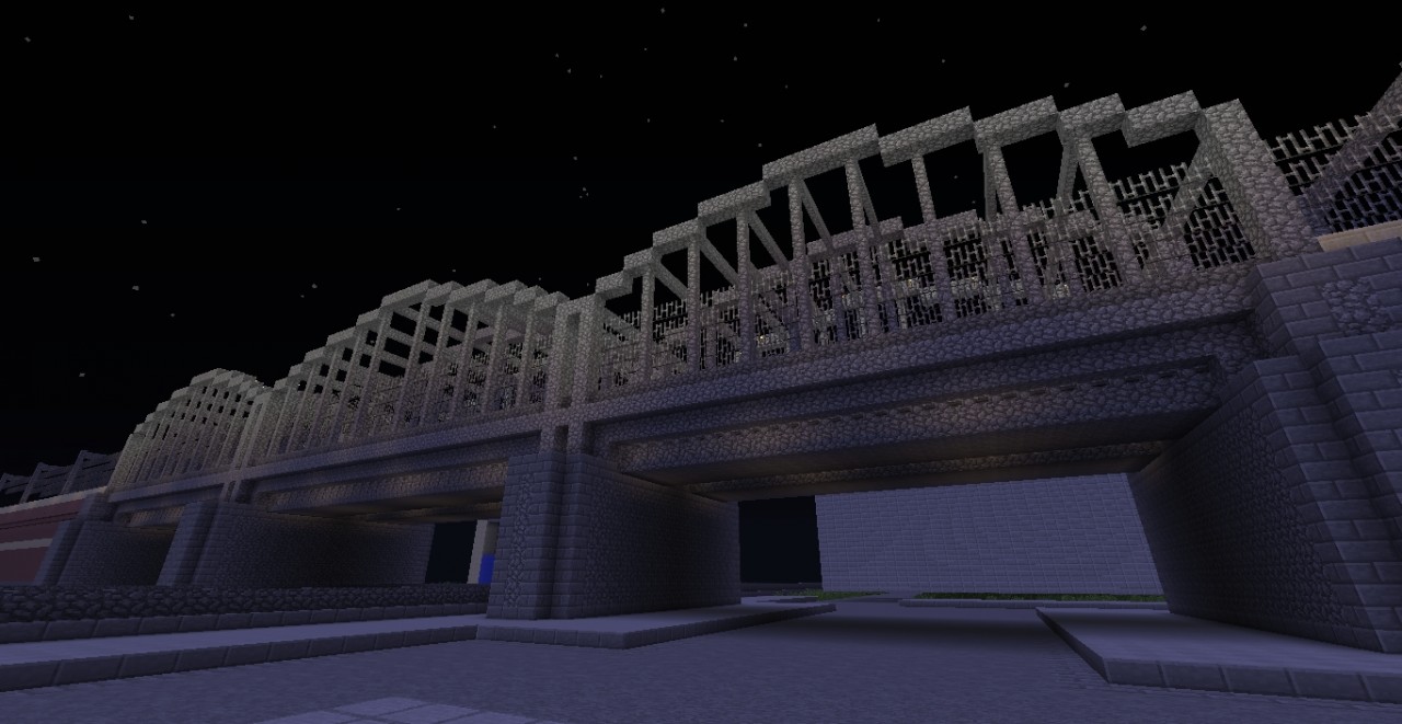 Railway Bridge Minecraft Map