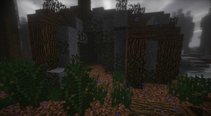 Yoda's Hut: Dagobah Minecraft Map