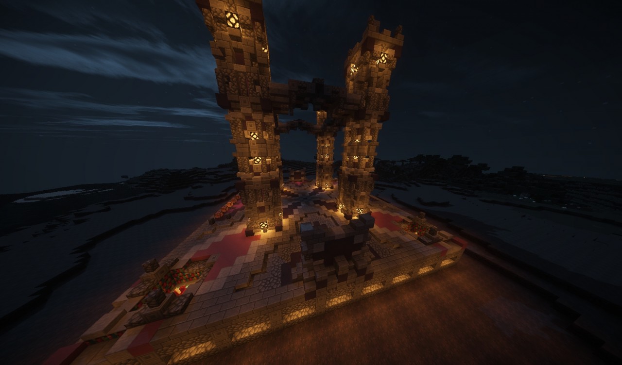 Purple Spawn Minecraft Map