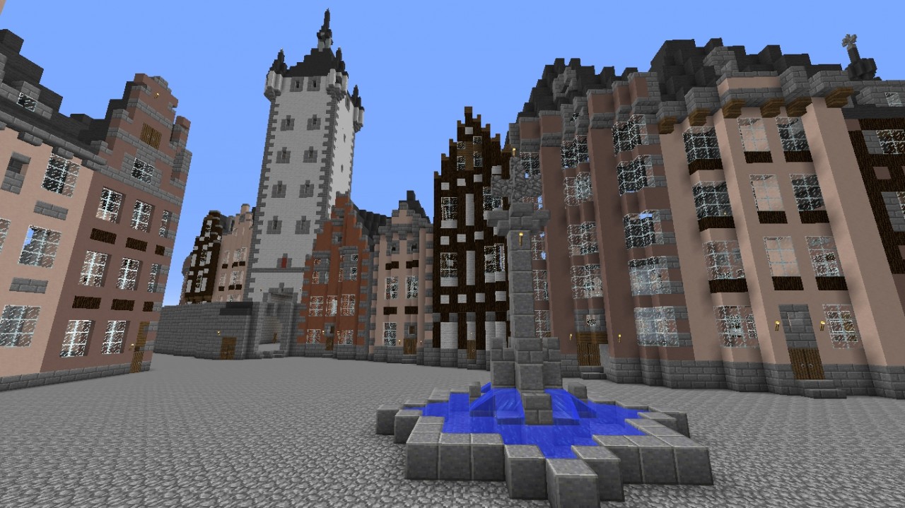 Brahms - Medieval German City Minecraft Map