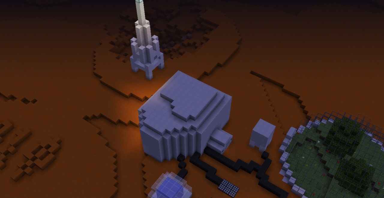 The Mars Worker Minecraft Map