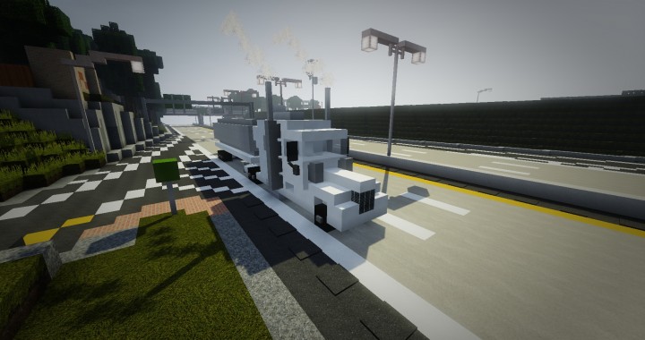Vehicle - Tanker truck Minecraft Map
