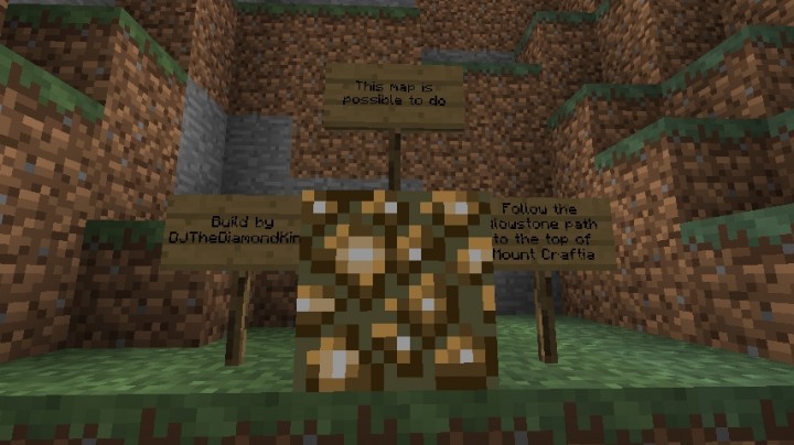 Mountain Climbing!!! Minecraft Map