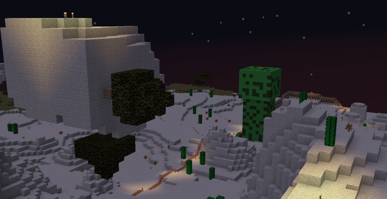 The Mine: Minecraft Roller Coaster. Minecraft Map