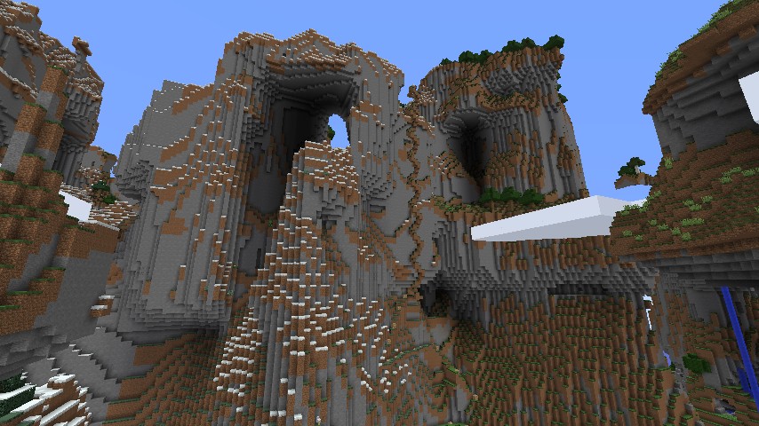 Mountain Climbing!!! Minecraft Map