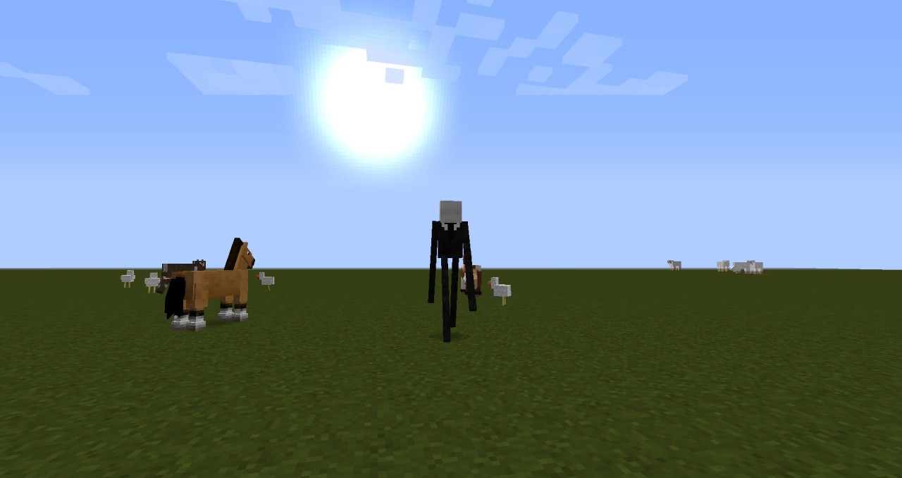 SLENDER MAP FOR MINECRAFT Minecraft Map