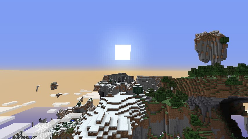 Mountain Climbing!!! Minecraft Map