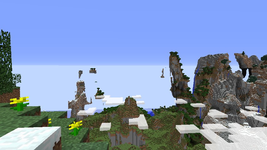 Mountain Climbing!!! Minecraft Map