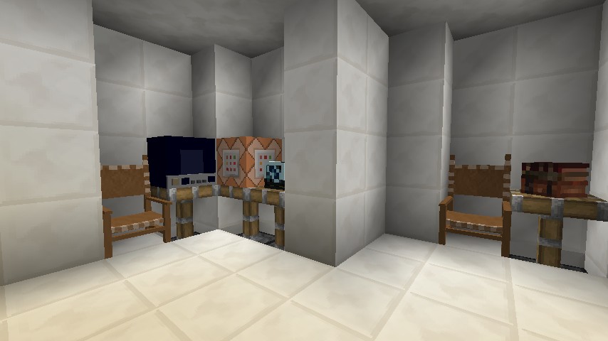 1963 console room Minecraft Map