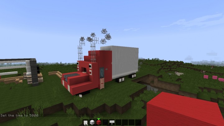 Redstone Truck Minecraft Map