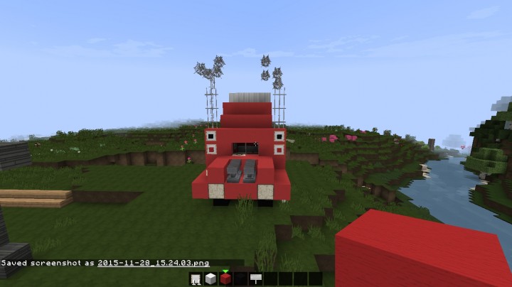 Redstone Truck Minecraft Map
