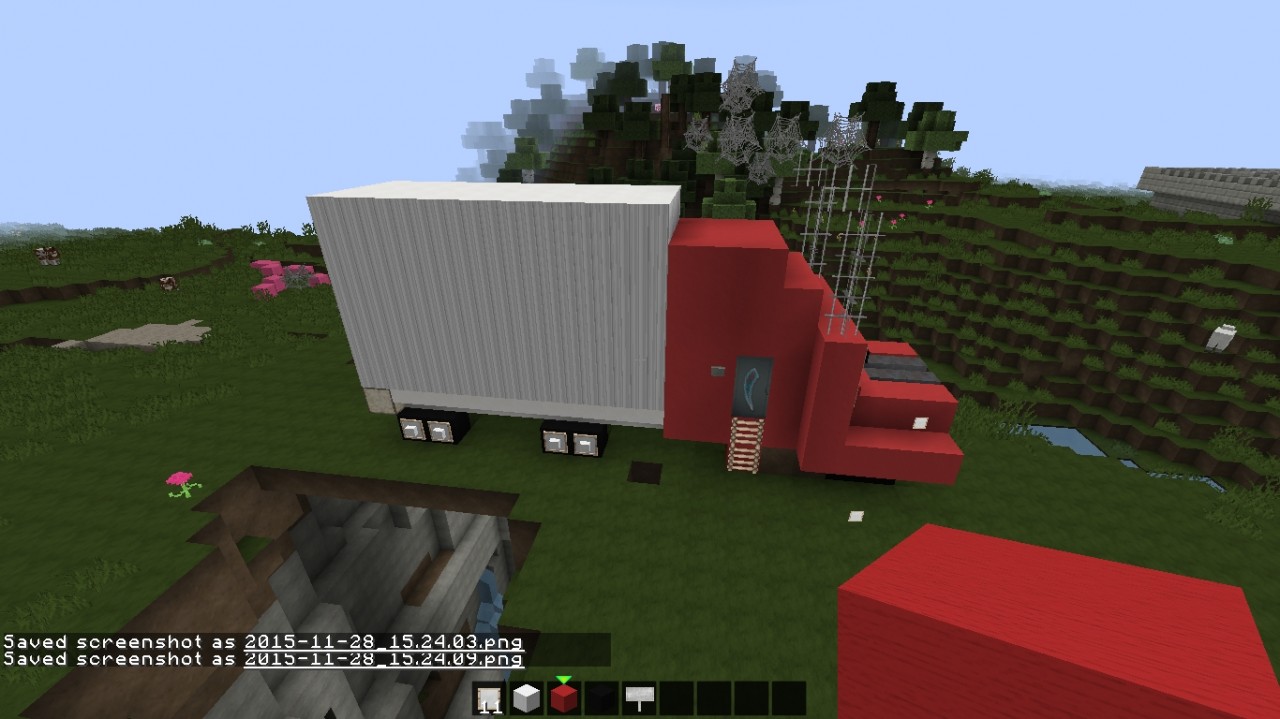 Redstone Truck Minecraft Map