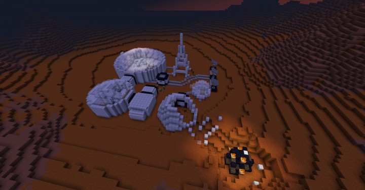 Alien Exploration Minecraft Map