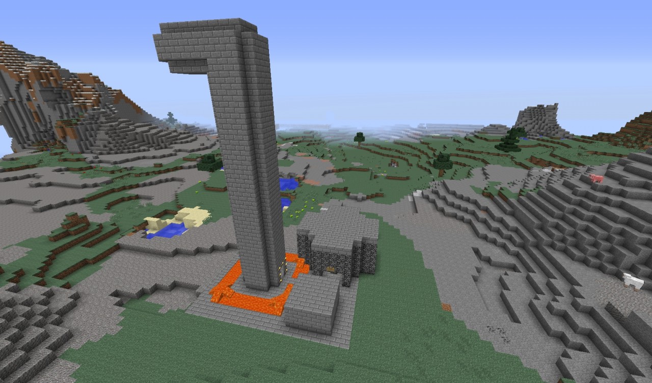 Lucky Block Tower Minecraft Map