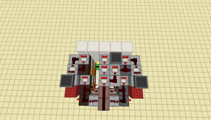 compact 9 item frame lock (1.8+) Minecraft Project