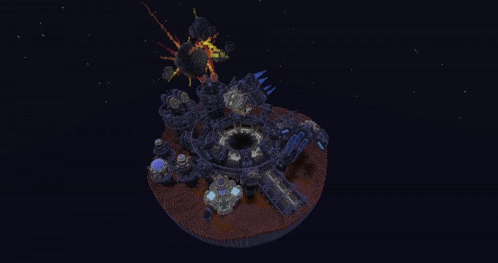 Area 45 Mars solo build contest Minecraft Map