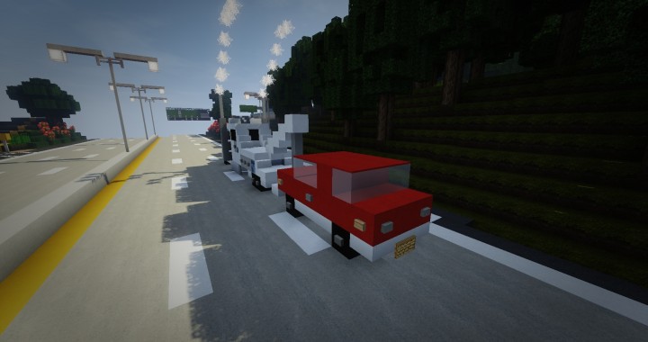 Vehicle - Heavy tow truck Minecraft Map