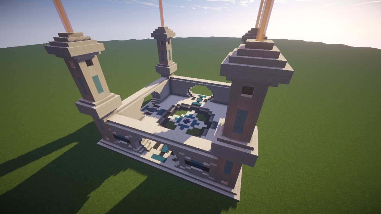 Modern Server Spawn Minecraft Map
