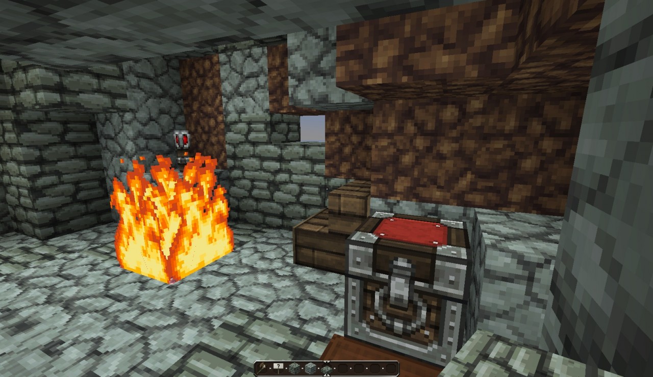 Random Themed Build with hobo cave Minecraft Map