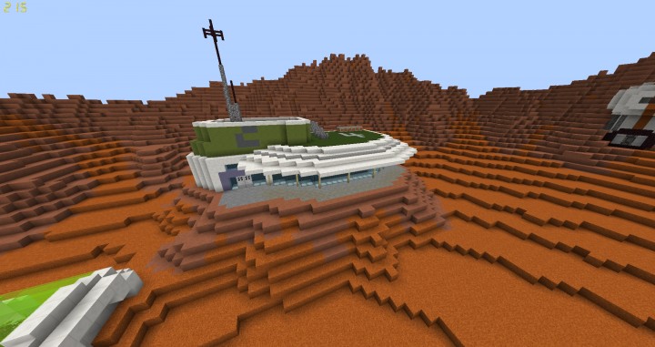 Mars Base -by lava_style Minecraft Map