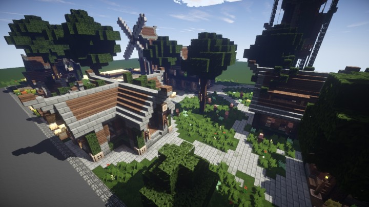 Rustic Modern City Minecraft Map