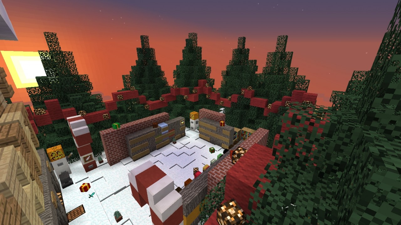 Christmas spawn | PepeCraft Minecraft Map