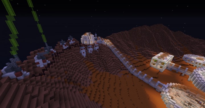 E.P.E.F - 'NEWLIFE' Mars base Minecraft Map