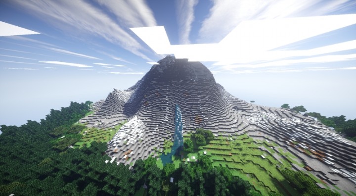 Myst - Mountain Island (Custom) Minecraft Map