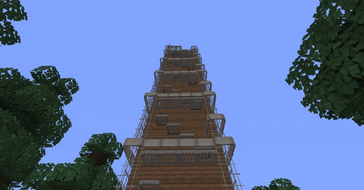 Observation tower Minecraft Map
