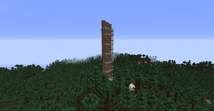 Observation tower Minecraft Map
