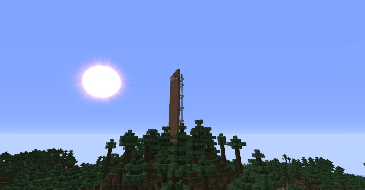 Observation tower Minecraft Map