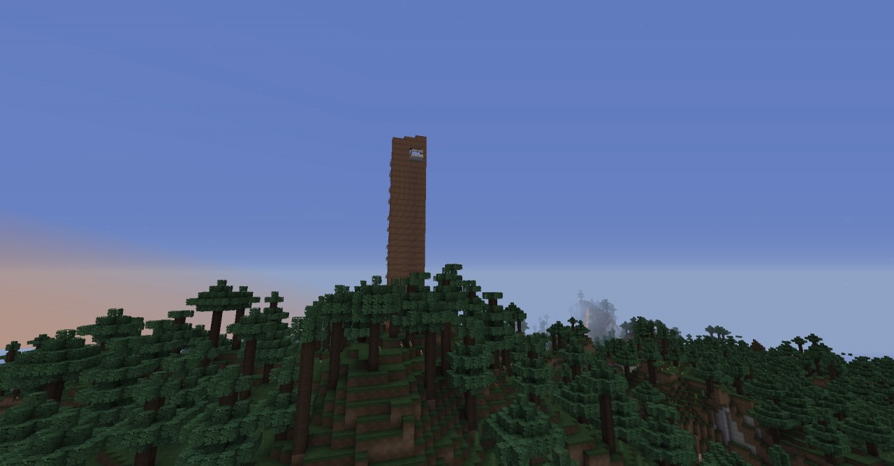Observation tower Minecraft Map