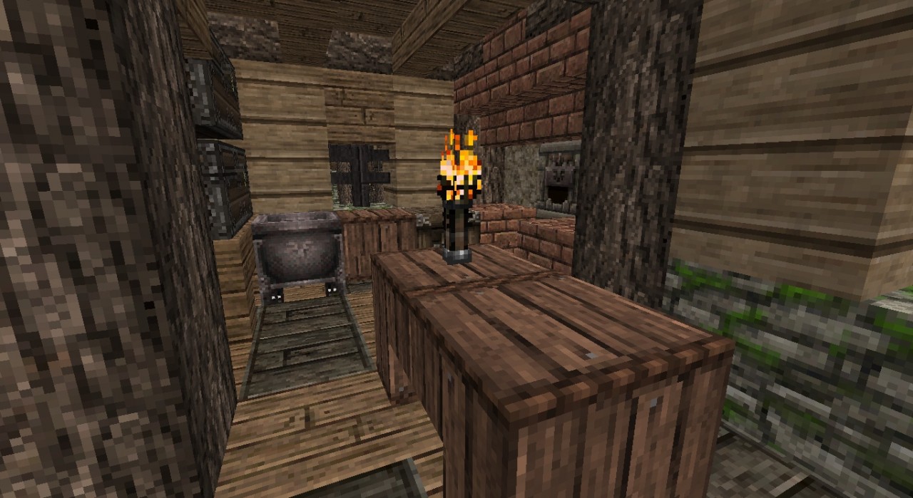 Small medieval willage Minecraft Map