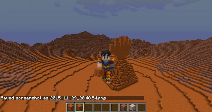 (Contest) Mars Giant Hand! Minecraft Map