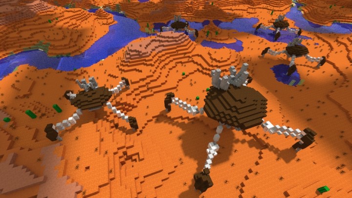 Crab Droid (Big + Small Version) STAR WARS Minecraft Map