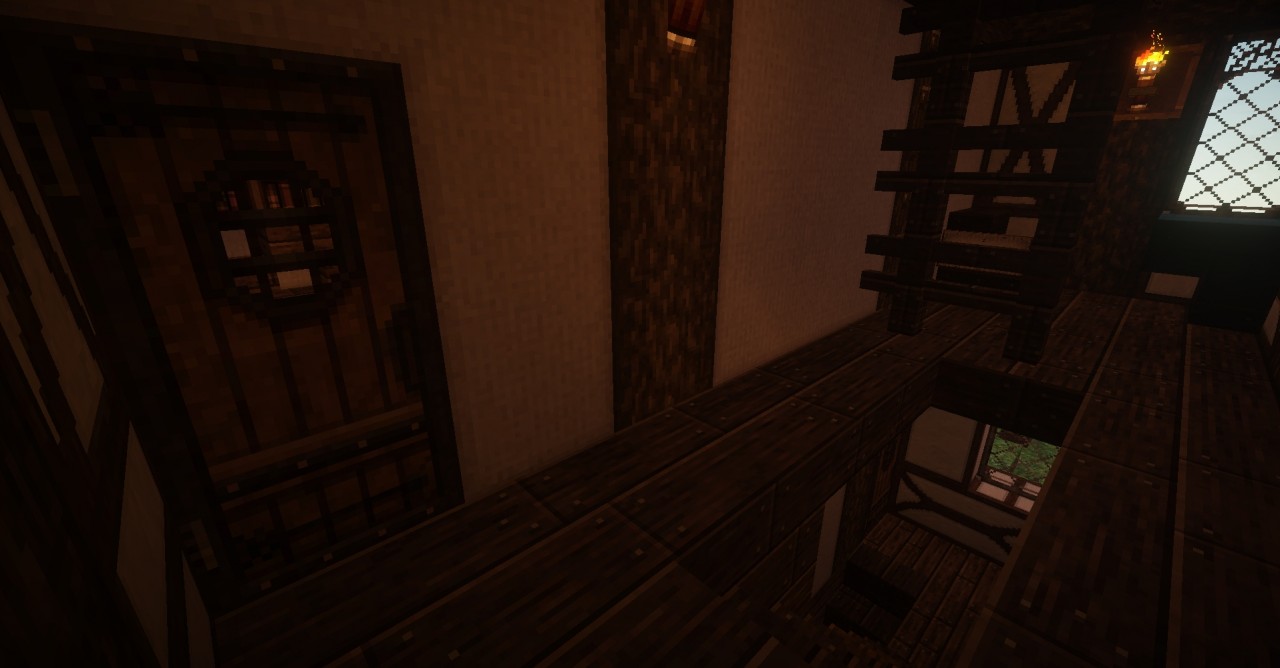 Medieval house on the shore Minecraft Map