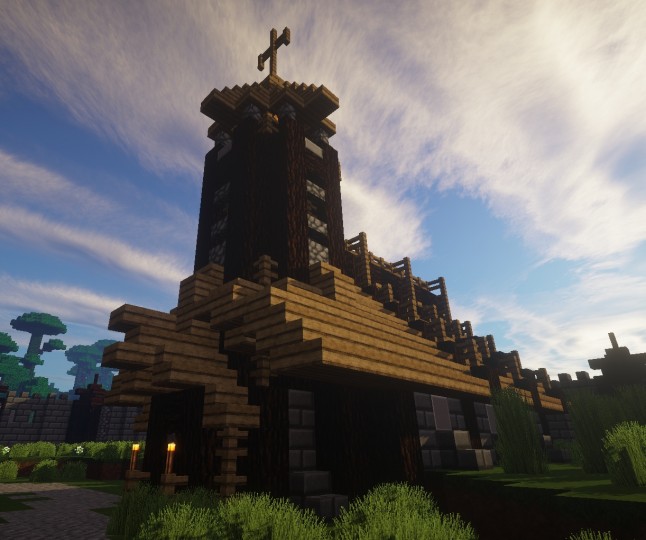 Village church Minecraft Map