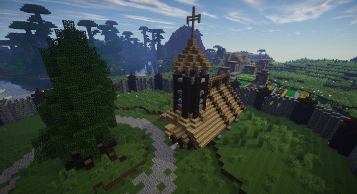 Village church Minecraft Map