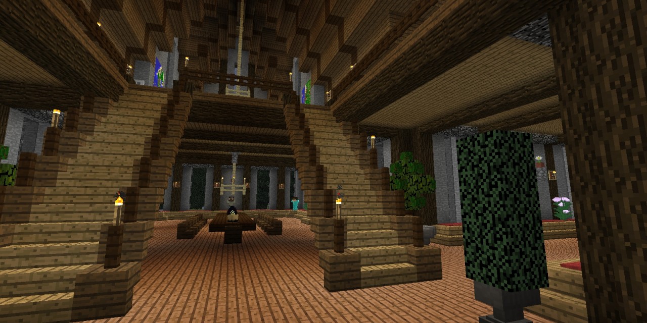 Horizontal Manor (World of Atlas) Minecraft Map