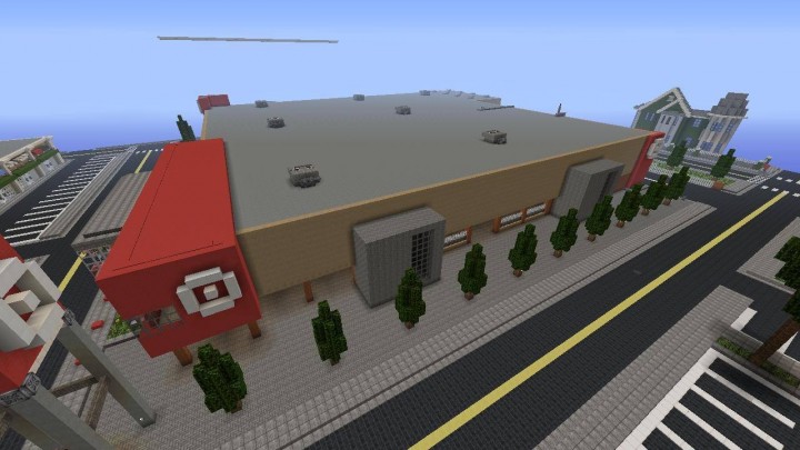 Target Store Minecraft Map