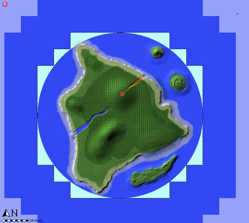 Tropical Island Build Minecraft Map