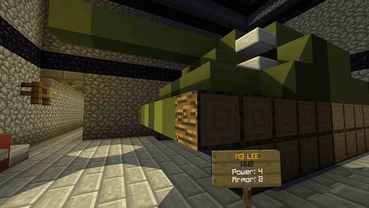 [PVP] Tank War (MCPE) Minecraft Map