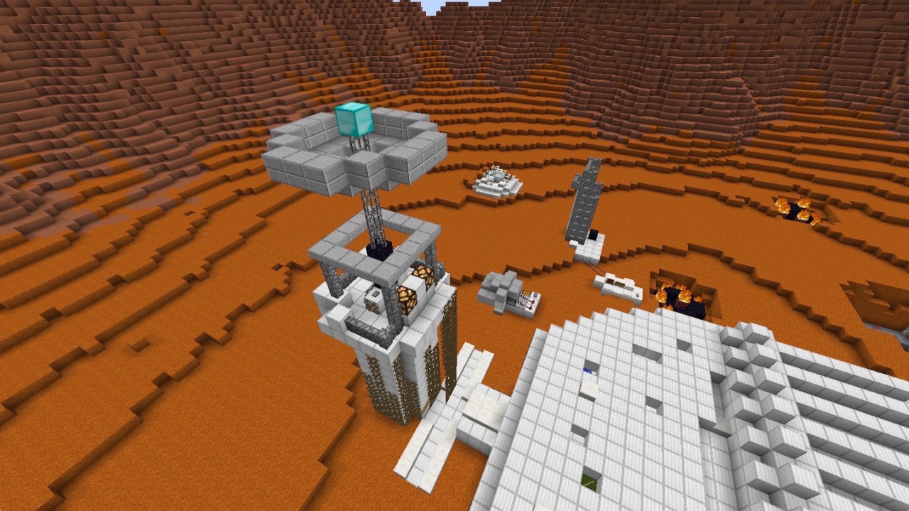 Life on Mars - CHEETAH WORKS - Build Minecraft Map