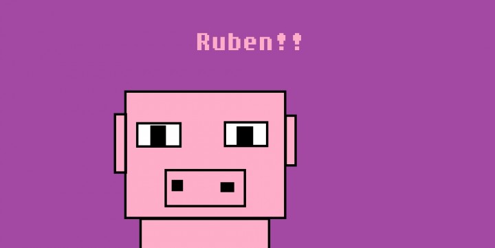 ruben the pig Minecraft Project