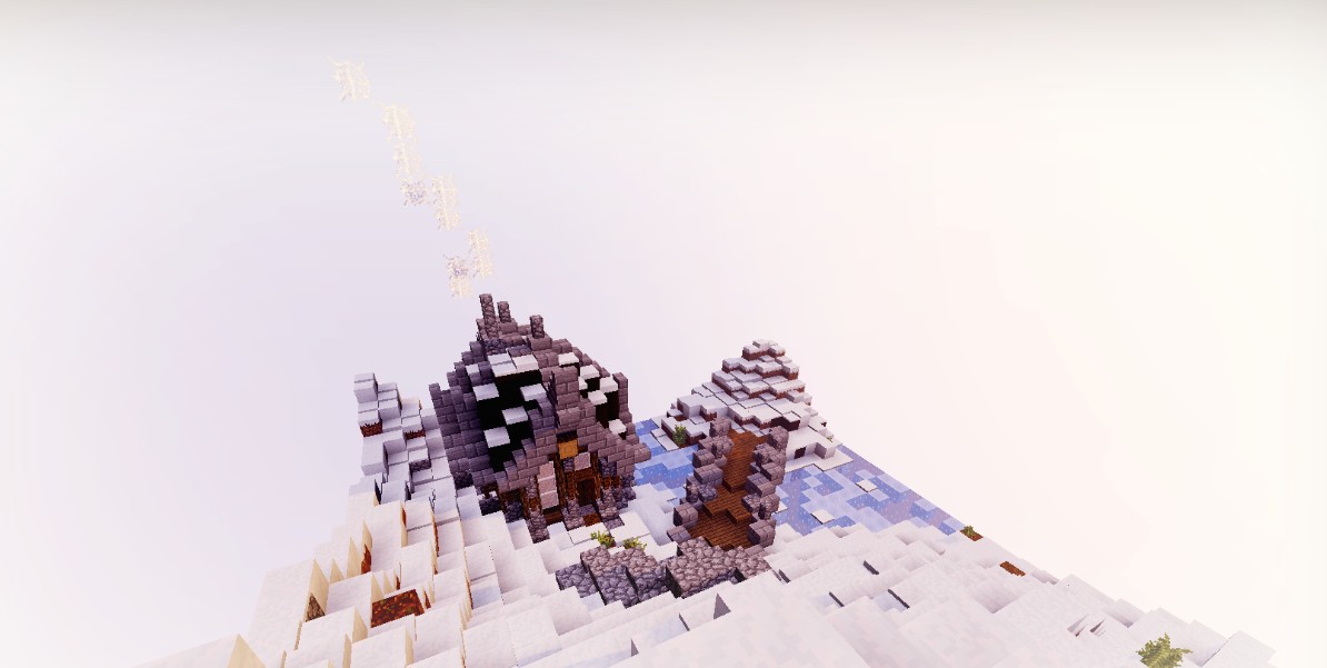 Tiny Winter Shack Minecraft Map