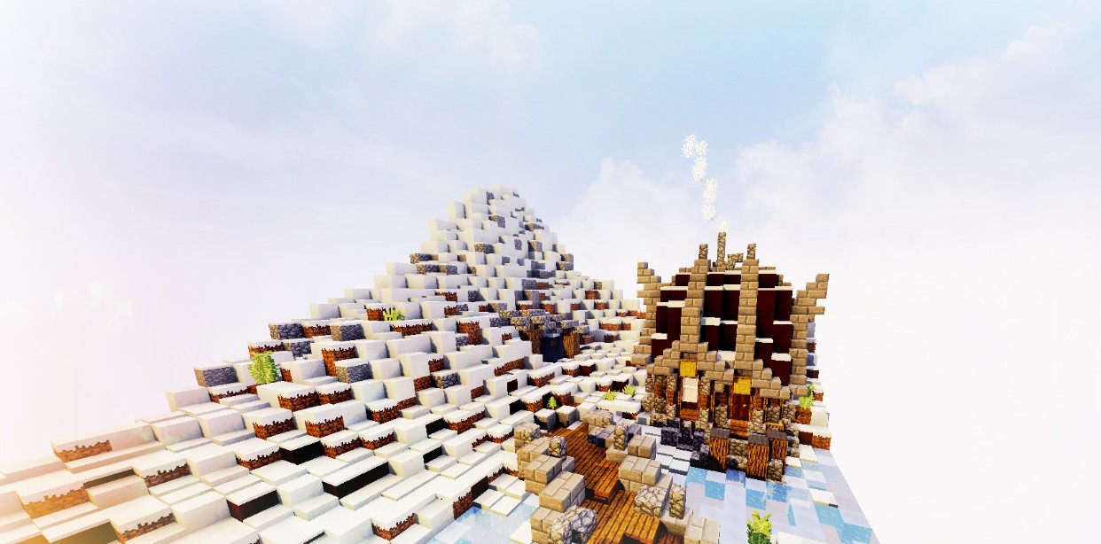 Tiny Winter Shack Minecraft Map